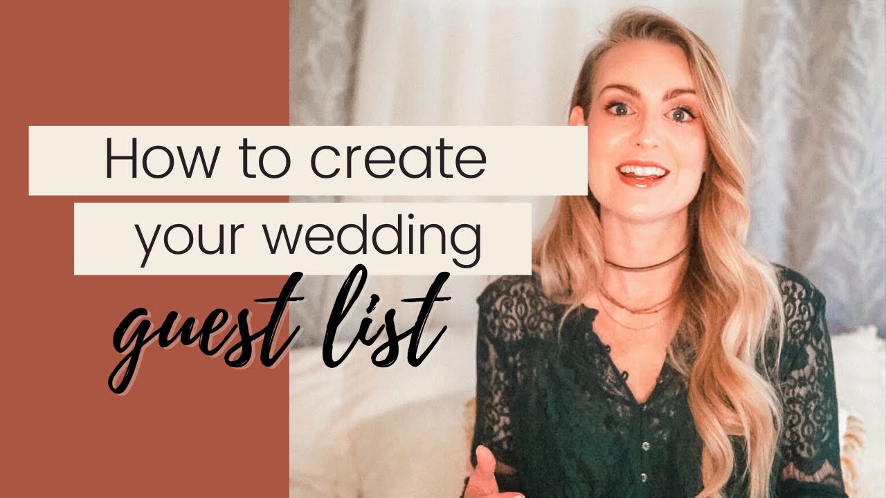 How To Create Your Guest List YouTube How To Create Your Guest List YouTube