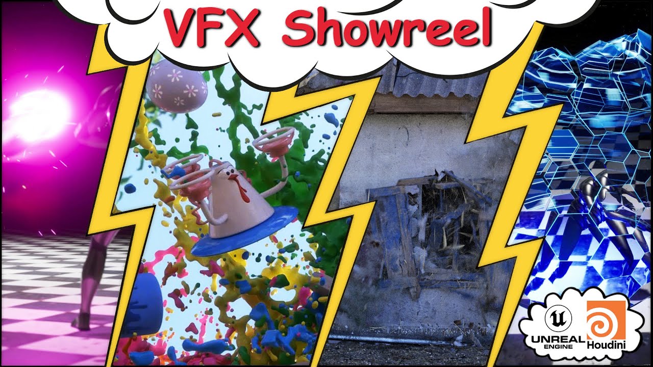 Unreal Engine And Houdini Fx Showreel 2022 Makar Ovchinnikov Youtube
