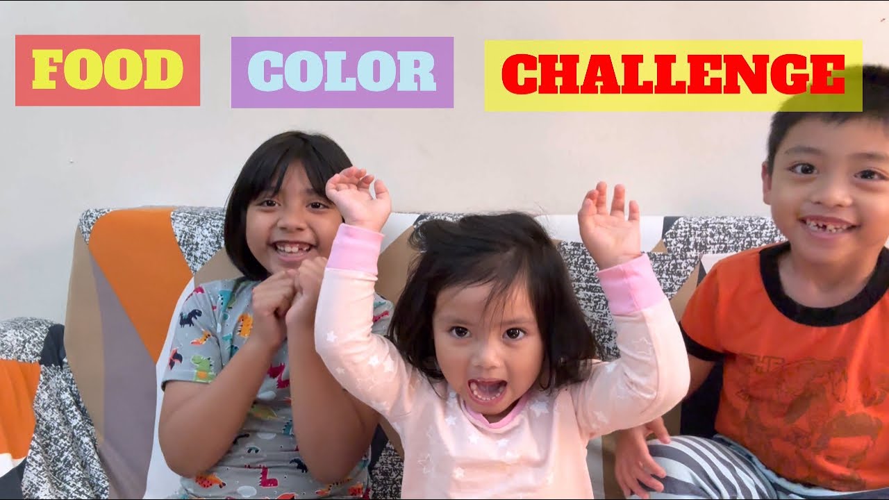 Snacking on One Color || Food Color Challenge - YouTube