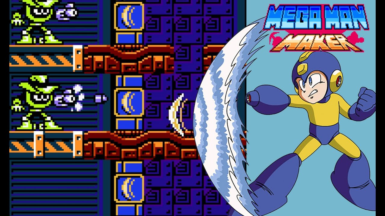 Mega Man Maker - Meet the MIrror Buster - YouTube