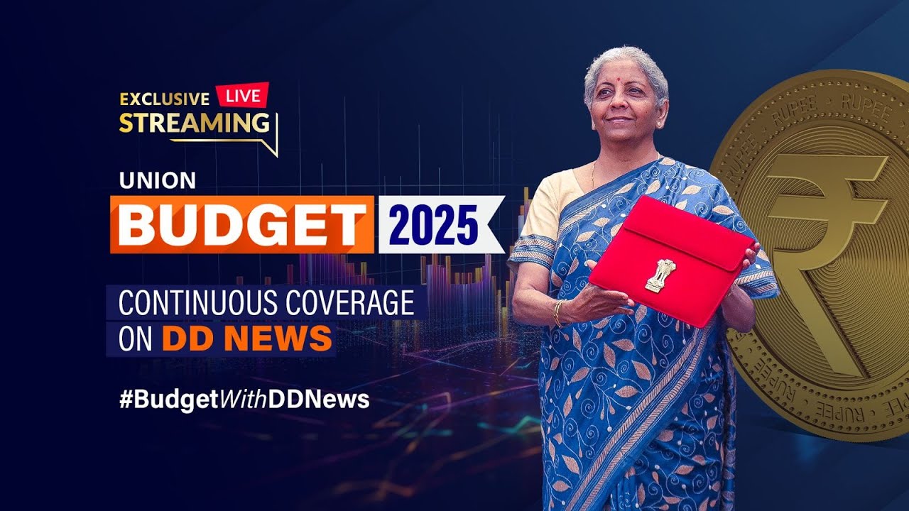 Budget 2025 LIVE | Budget LIVE Updates | Budget 2025 Expectations | DD ...