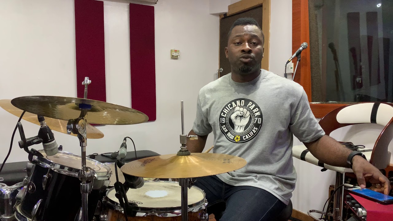 Shaba segun- breakdown of 6/8 groove I play on 4/4 praise groove - YouTube