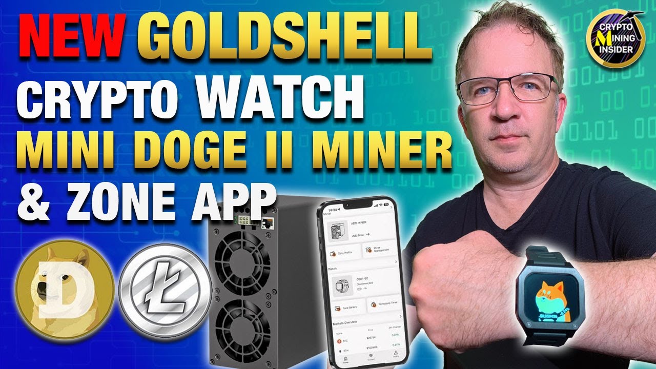 Its DOGE Time !!! New Goldshell Crypto Watch and MiniDogeⅡ Combo ...