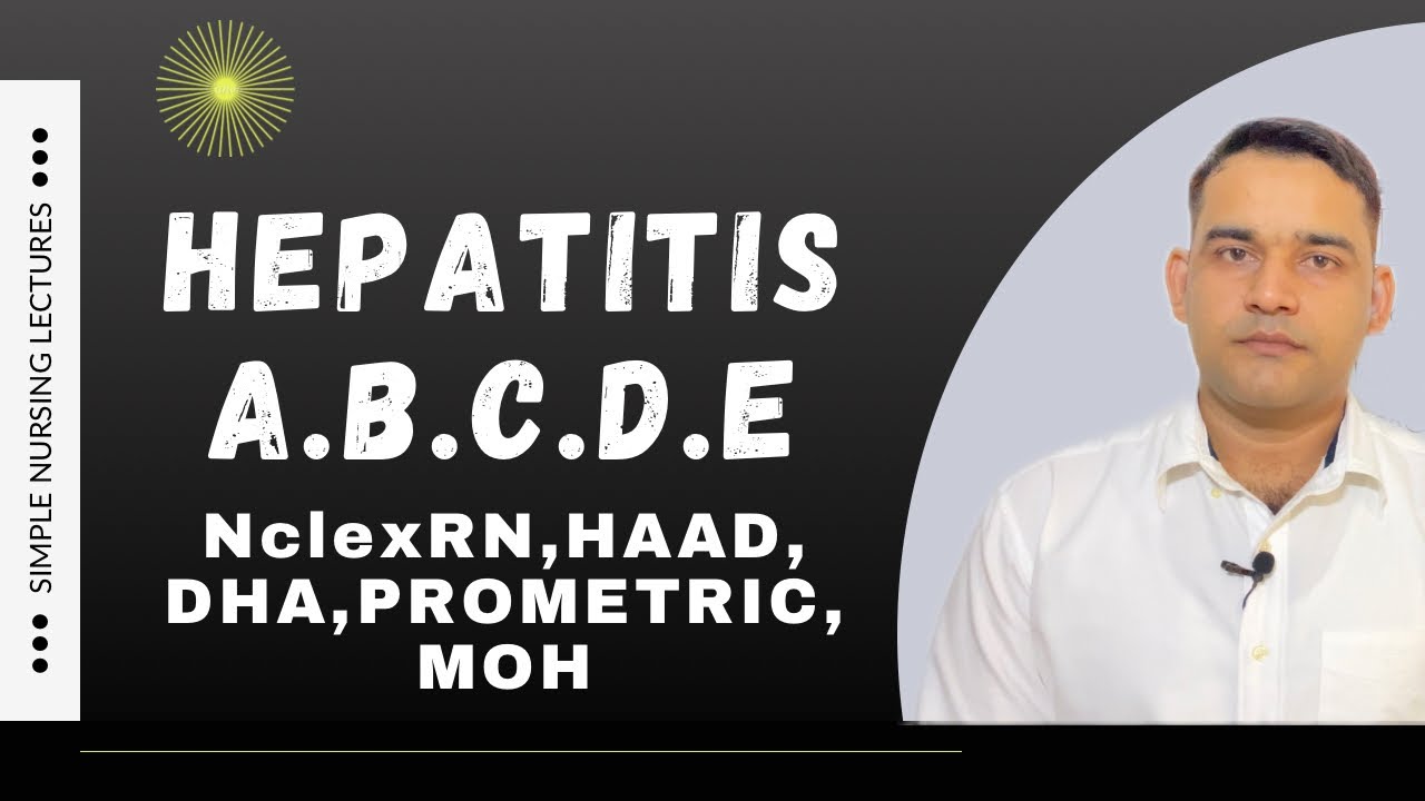Hepatitis & it’s types simple explanation - YouTube