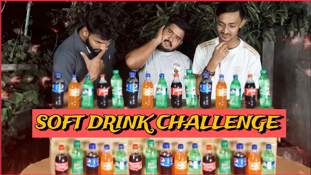 Soft Drink Competition Funny Challenge😂😜 - YouTube