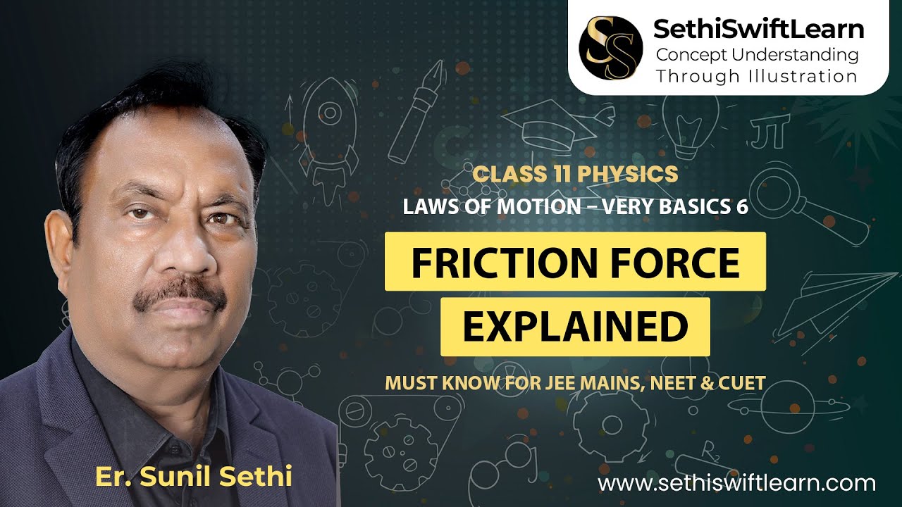 Class 11 Physics | Laws of Motion (Part 6) – Friction Force Explained ...