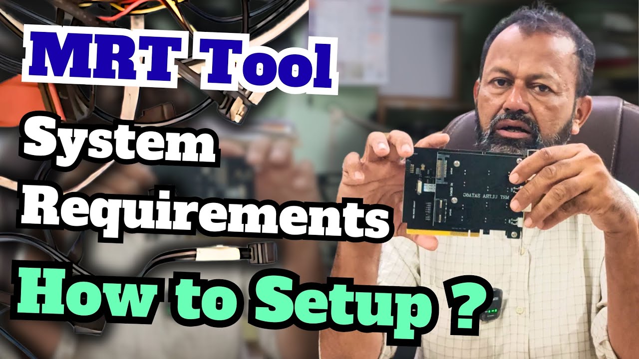 MRT Data Recovery Tool System Requirements | Full PC Setup Guide - YouTube