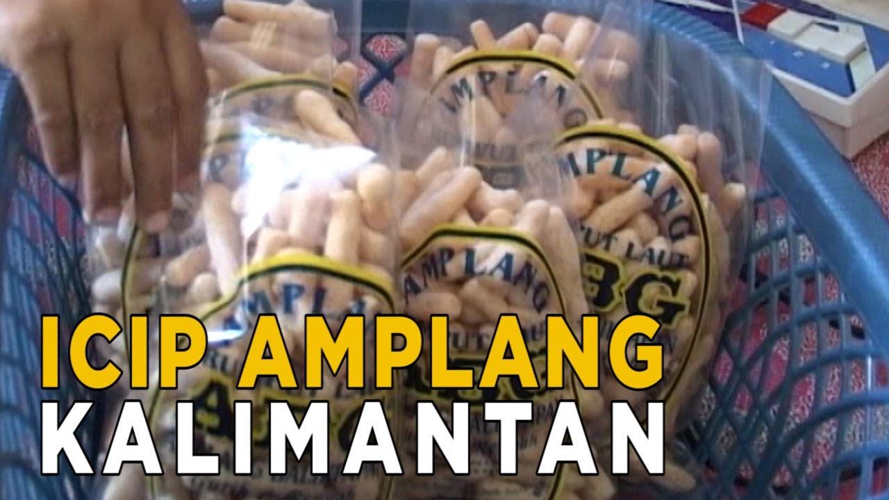 Amplang Rumput laut, oleh-oleh khas Kalimantan | JELANG SIANG - YouTube