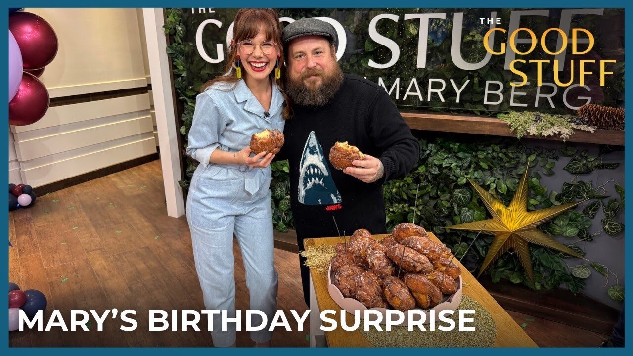 Mary’s Birthday Surprise! | The Good Stuff with Mary Berg - YouTube