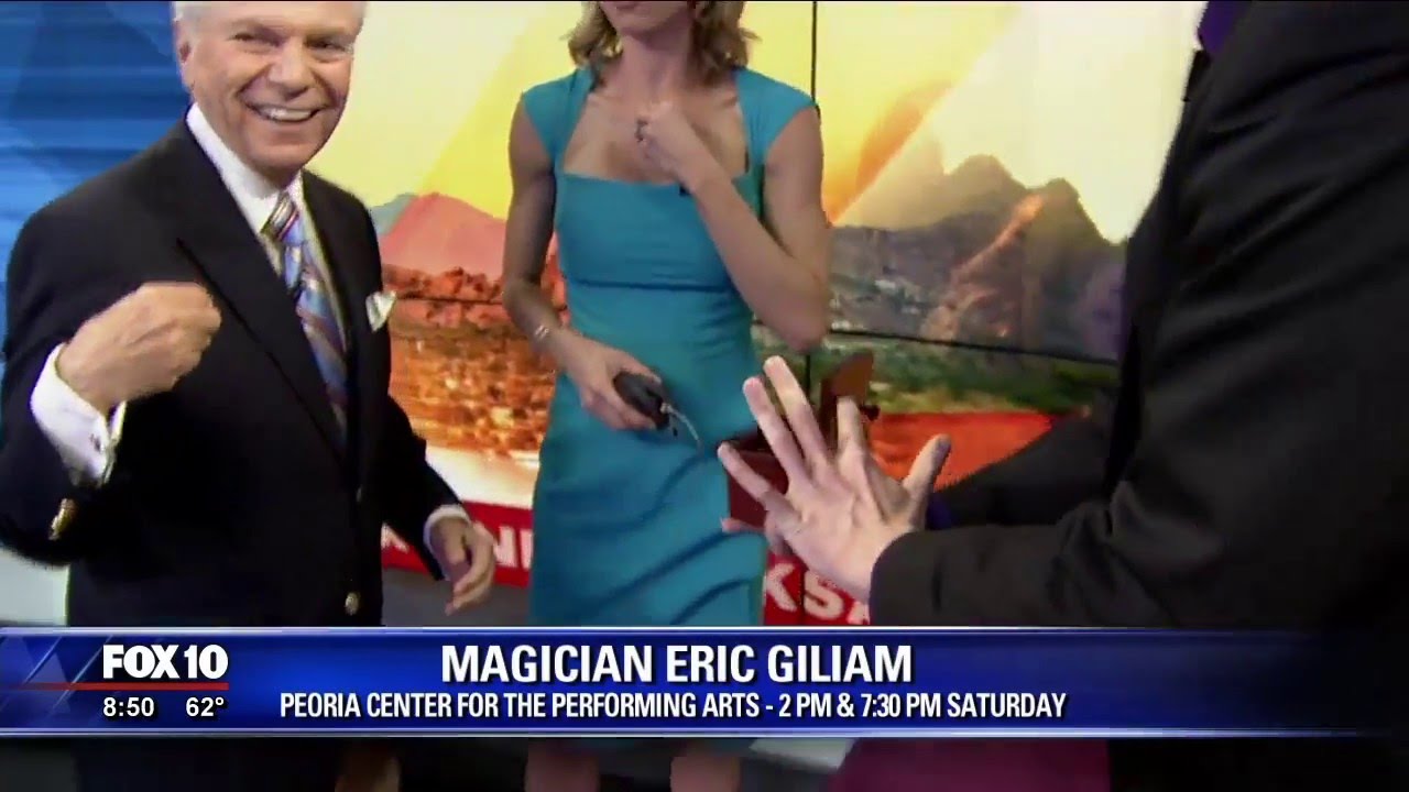 Magician Eric Giliam on Fox 10 Phoenix - YouTube