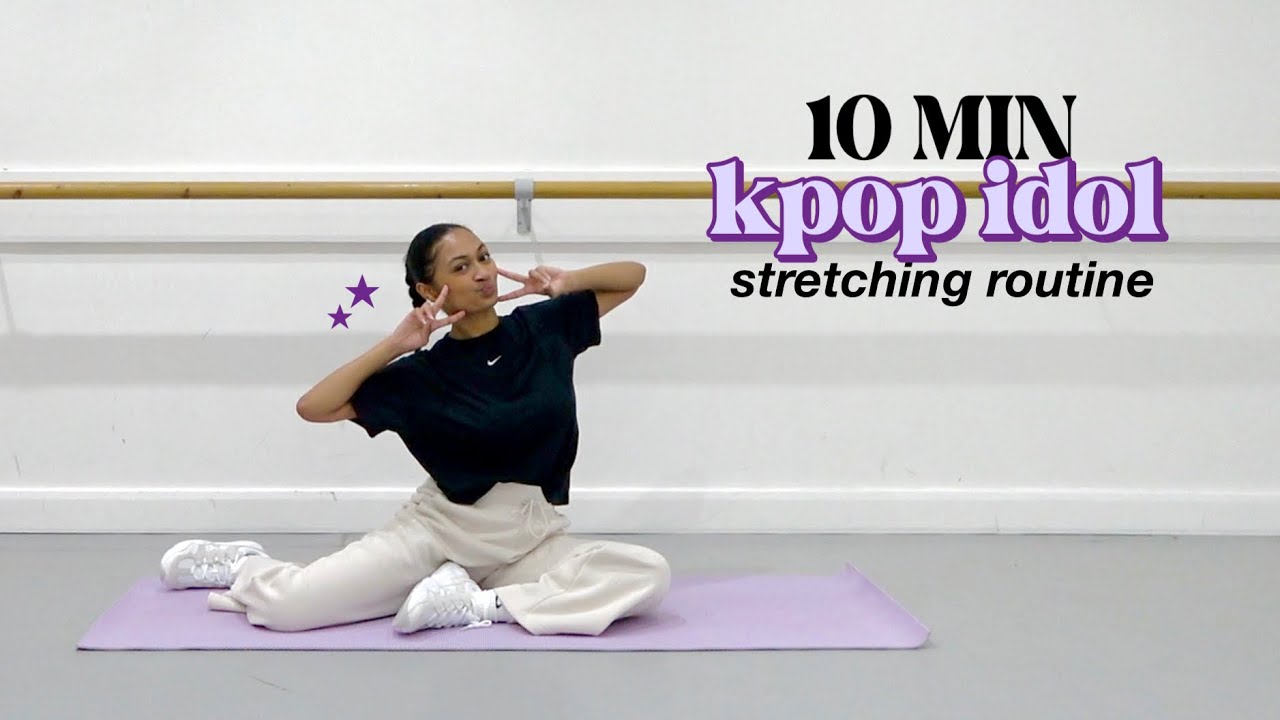 How I Stretch Before K-Pop Dances *TUTORIAL* - YouTube