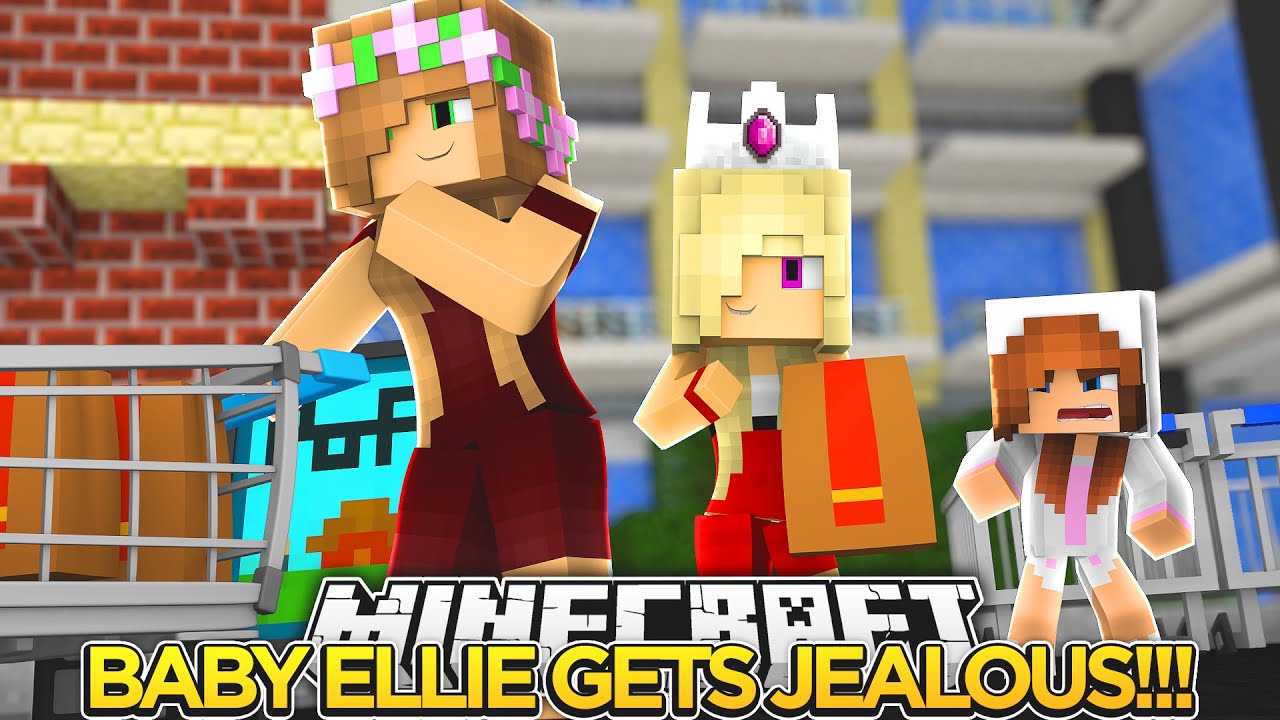 BABY ELLIE HATES ME w/ LITTLE KELLY!!!- Minecraft - Baby Leah ...