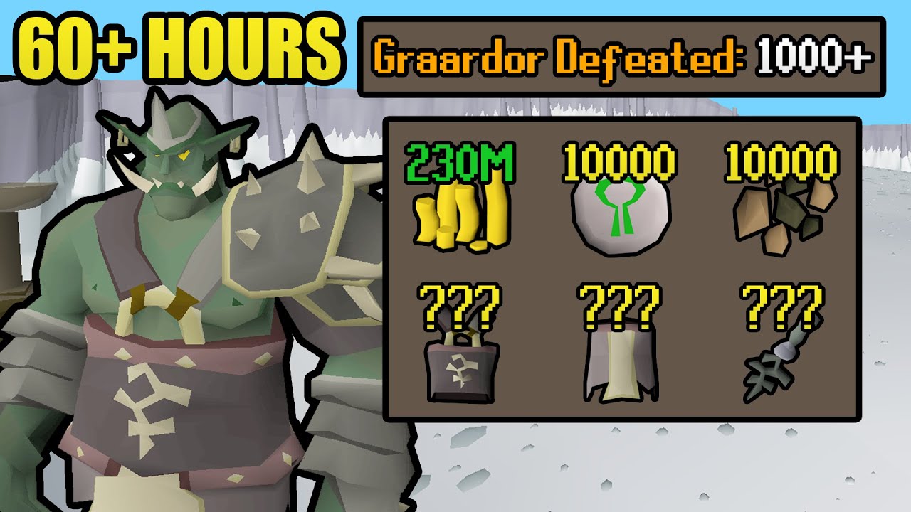 60+ Hours of Bandos With the 6:0 Method | UIM Collection Log ...