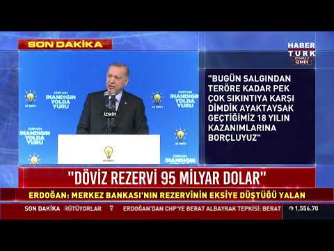 Cumhurbaşkanı Erdoğan, AK Parti İzmir İl Kongre'sinde konuşuyor #CANLI#CANLI