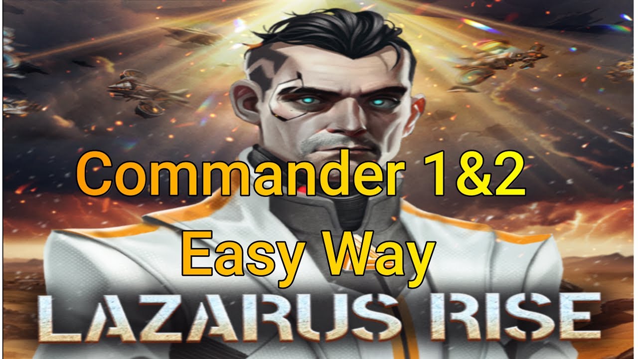 War Commander: Operation Lazarus Rise Commander 1& 2 Easy Way - YouTube