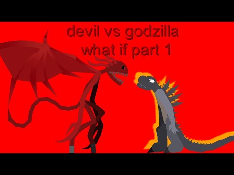 Godzilla vs the dévil what if godzilla wins part 1 - YouTube