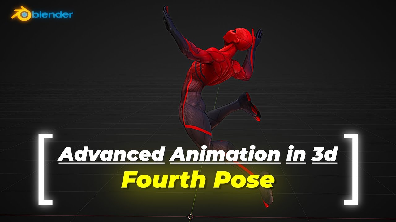 9-06 - Fourth Pose | Full HINDI Animation Course in Blender #3d #animation - YouTube
