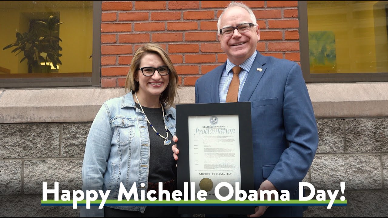 Happy Michelle Obama Day! - YouTube