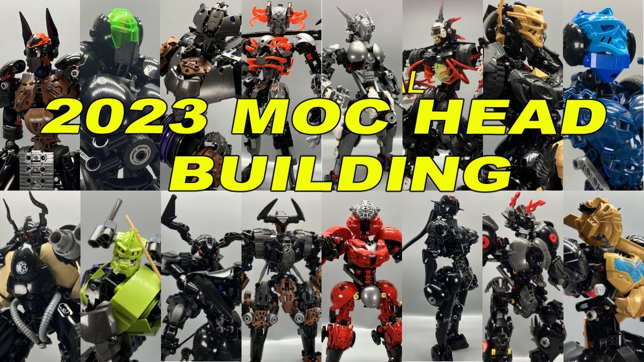 2023.LEGO MOC HEAD BUILDING - YouTube