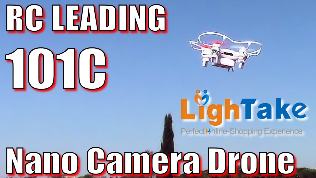 257 - Nano Spy Camera Drone RC LEADING 101C (CX-10C Clone) - "Full ...