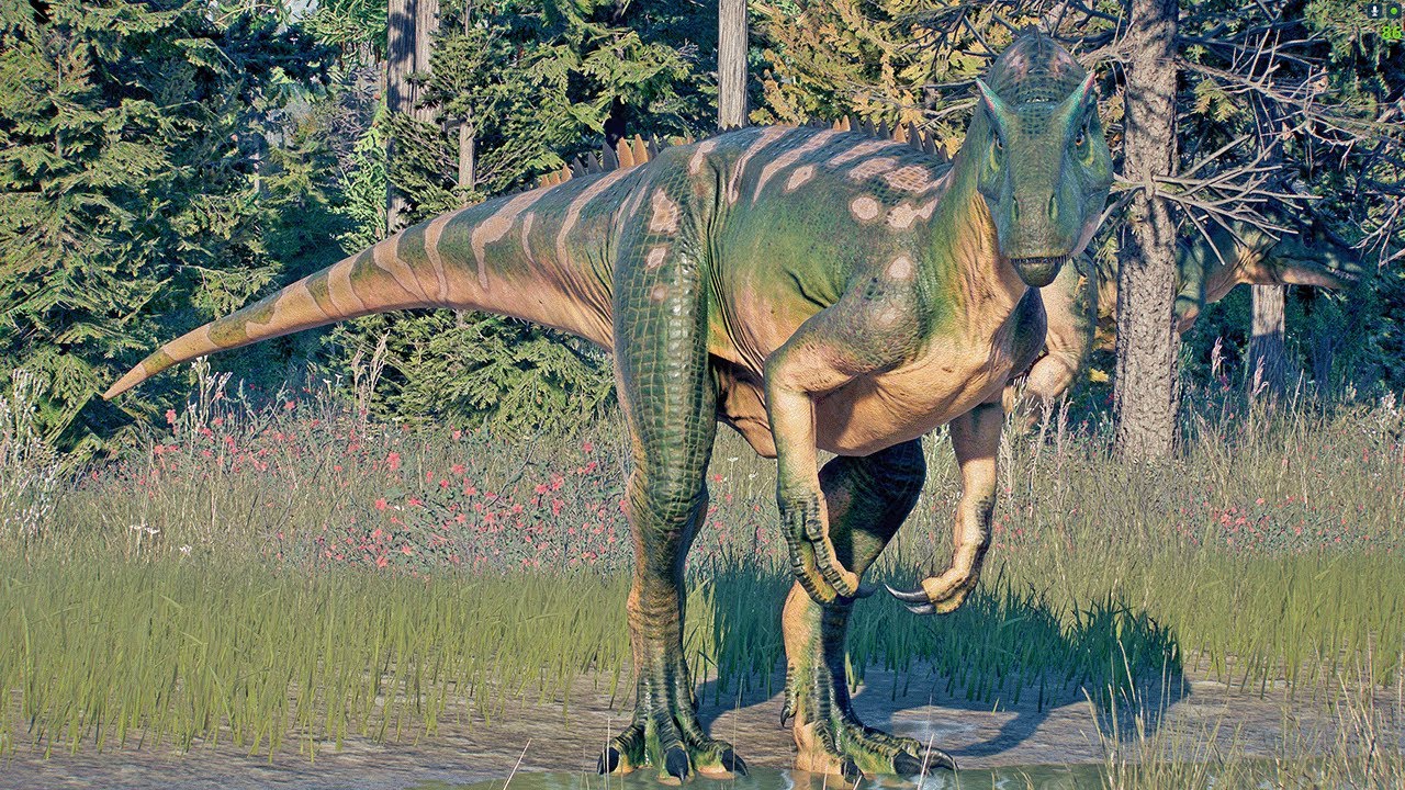 Allosaurus Pack Hunting California Environment - Jurassic World ...