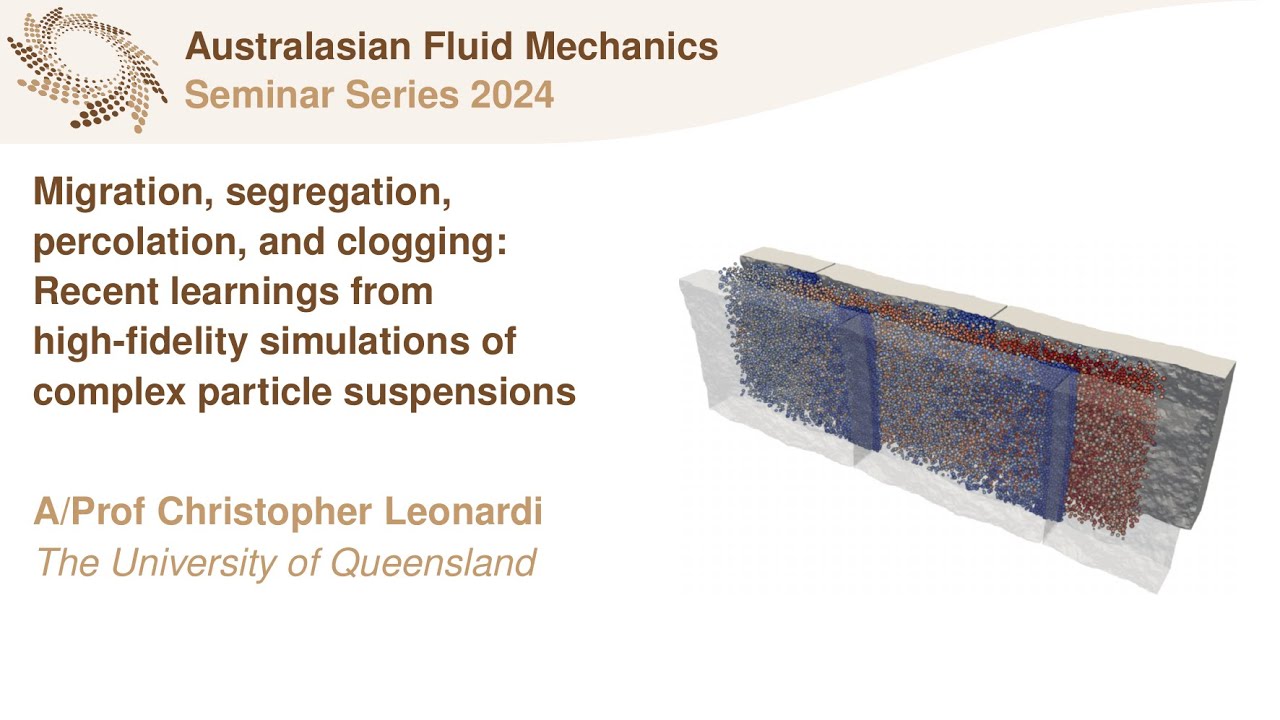 AFMS Webinar 2024 #12 - A/Prof Christopher Leonardi (The University of ...