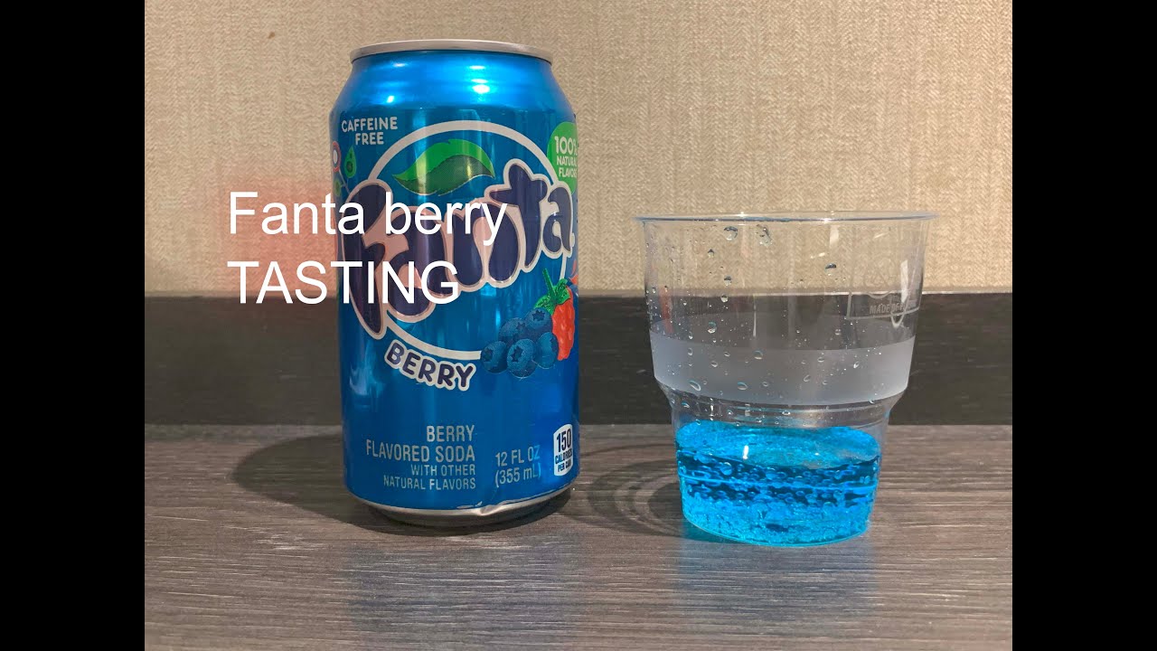 Fanta blue tasting - YouTube