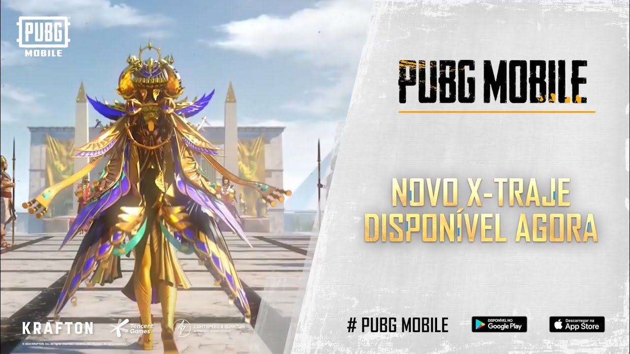 PUBG MOBILE | O FARAÓ RETORNA - NOVO TRAJE-X - YouTube