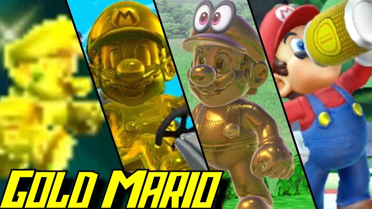 Evolution of Gold Mario (2012-2019) - YouTube