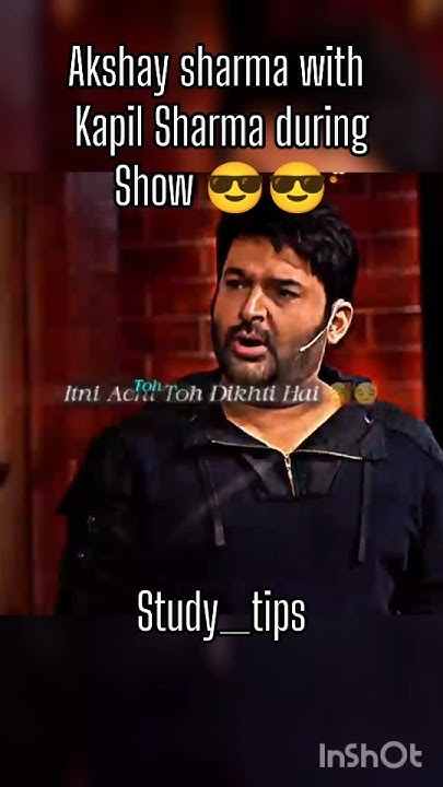 Akshay Sharma with Kapil Sharma during Show 😎😎 - YouTube