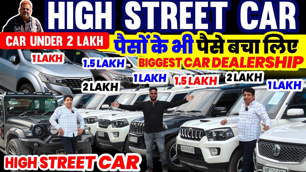 Biggest Used Car Sale At High Street Car Rohini, Delhi Car Bazar ...