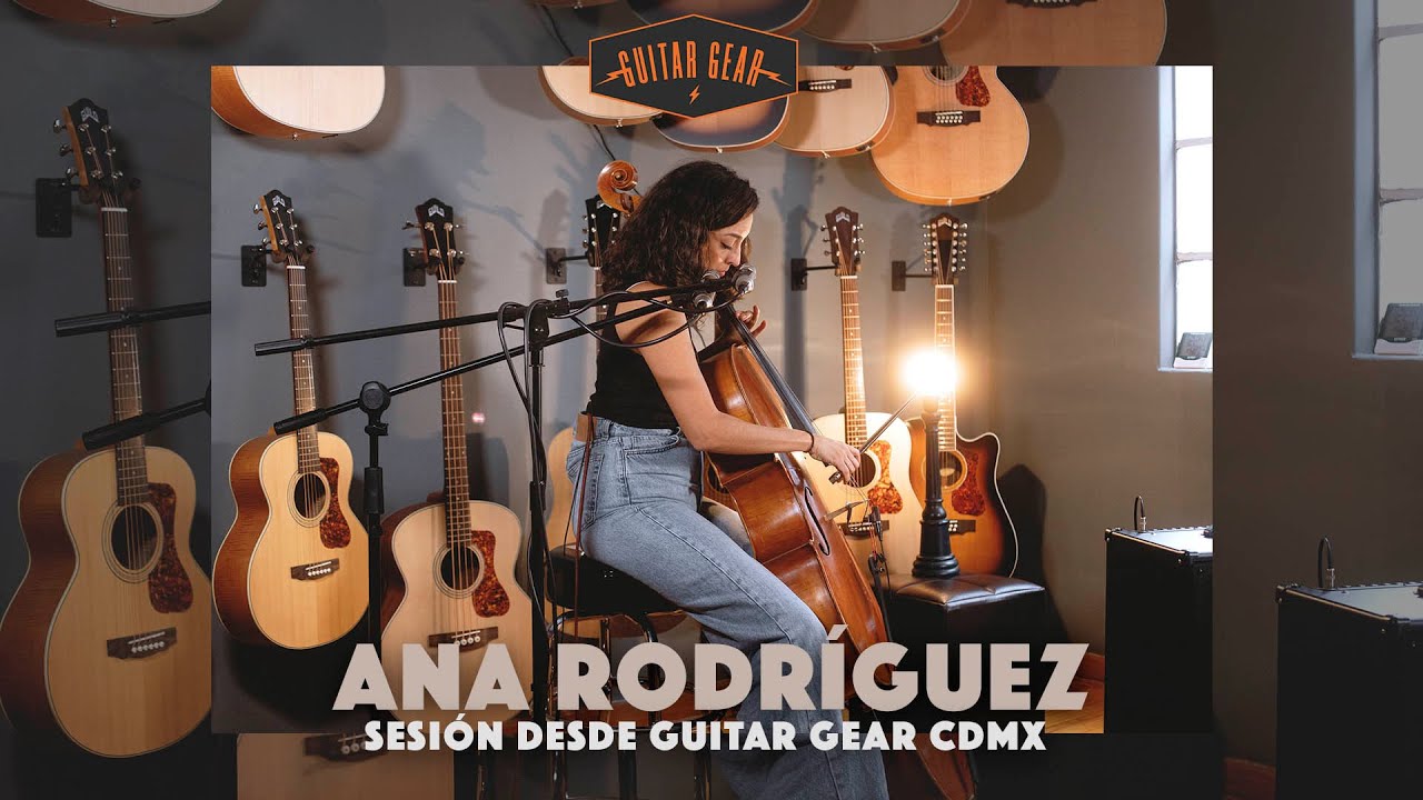 Ana Rodríguez sesión desde Guitar Gear CDMX - YouTube