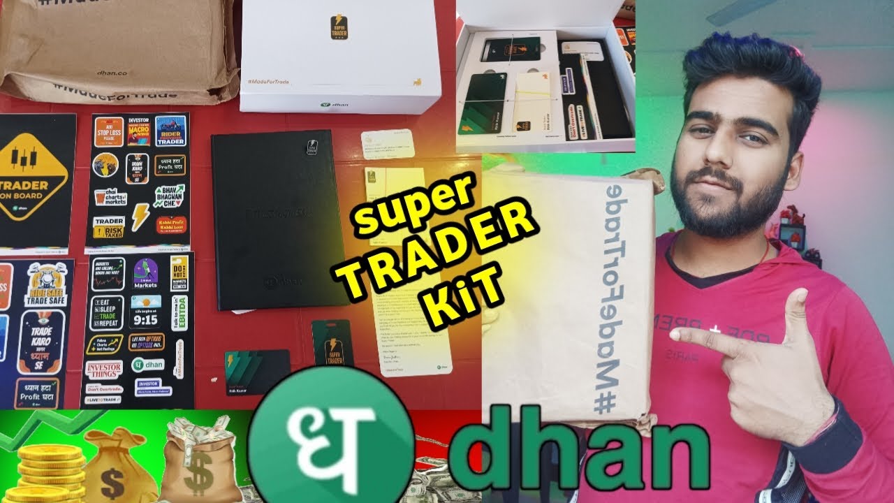 UNBOXING SUPER TRADER KIT || SURPRISE GIFT FROM #DHAN || THANK YOU ...