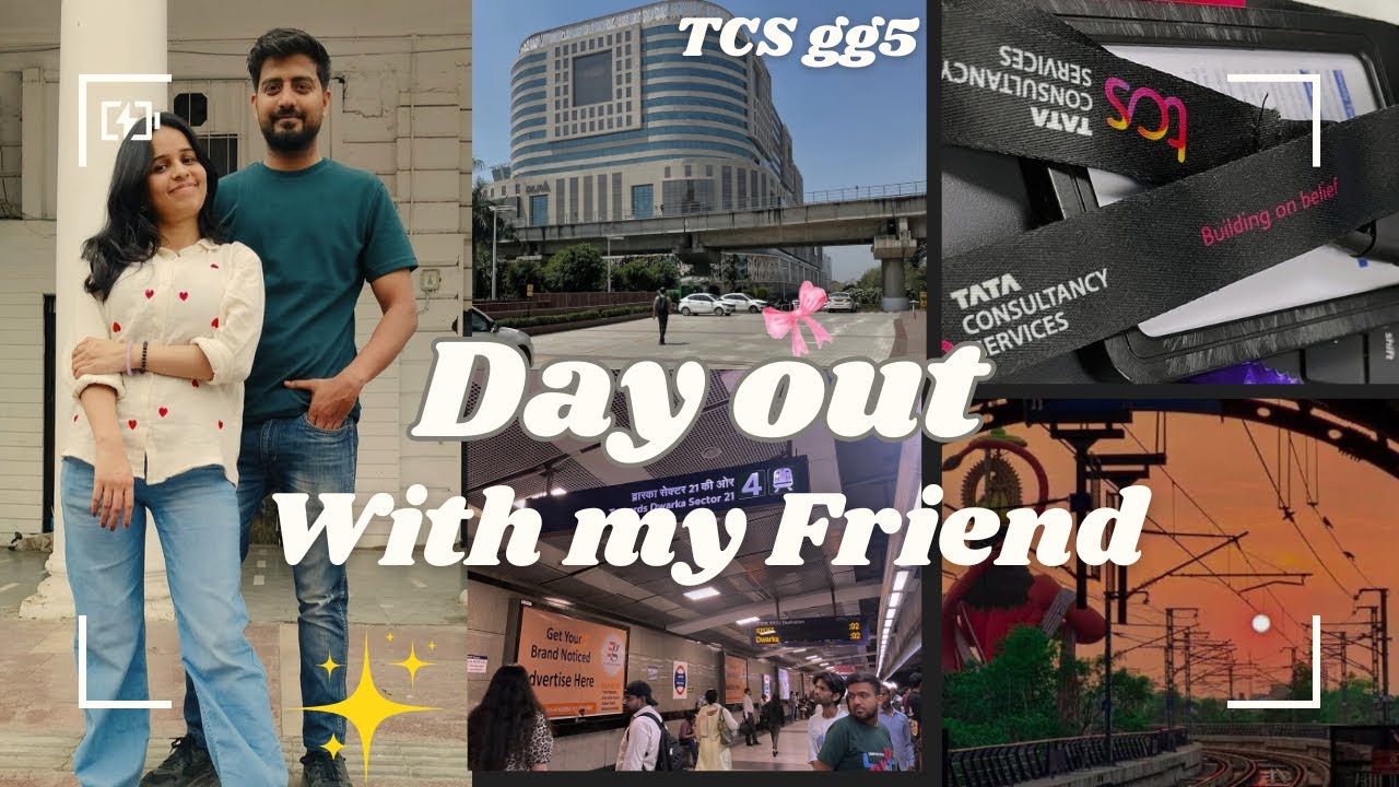 Day out with my Friend || TCS GG5 Visit ️🌸 - YouTube