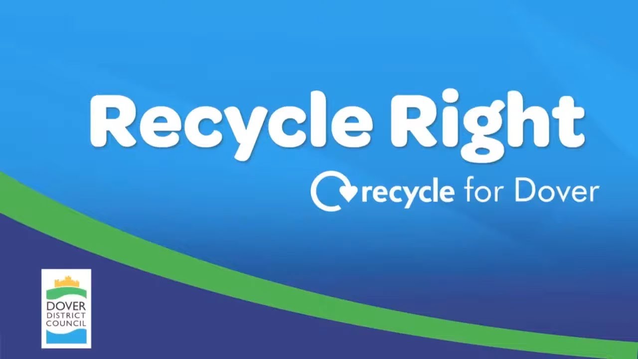 How to recycle with Dover District Council - YouTube