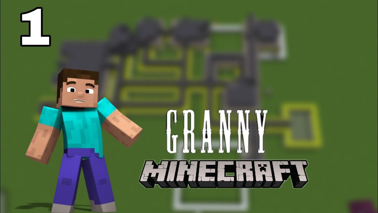 GRANNY HOUSE MAKE IN MINECRAFT 1 - YouTube