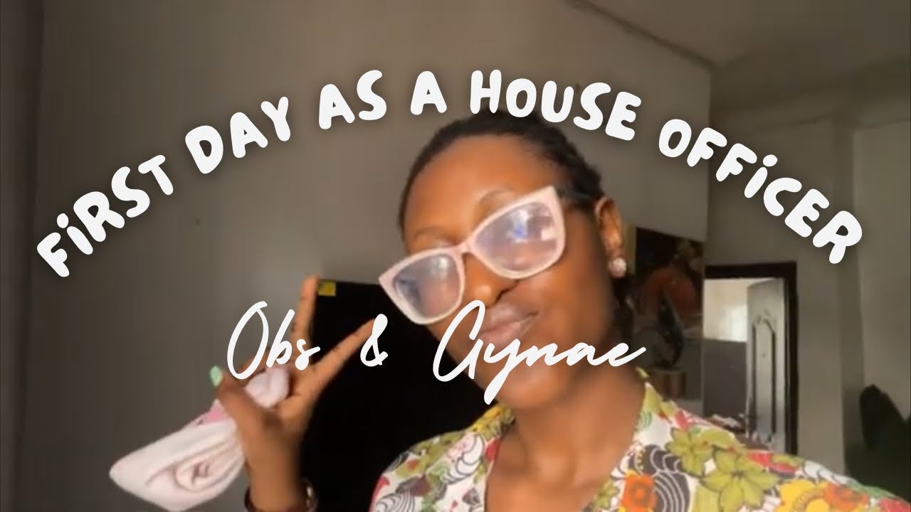 House job diaries 1: First day as a house officer/O&G Department - YouTube
