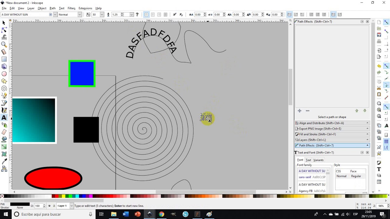 Inkscape Tutorial 4 - Paneles Importantes - YouTube
