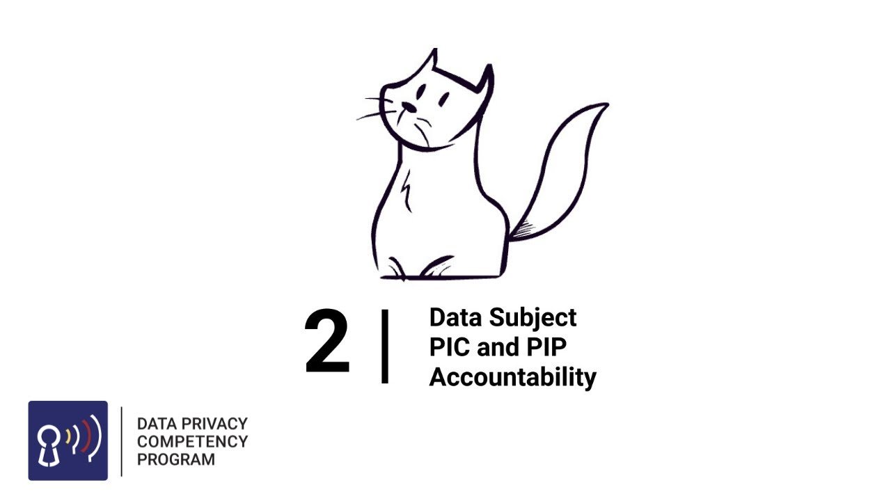 EPISODE 2: Data Subject, PIC and PIP, and Accountability - YouTube