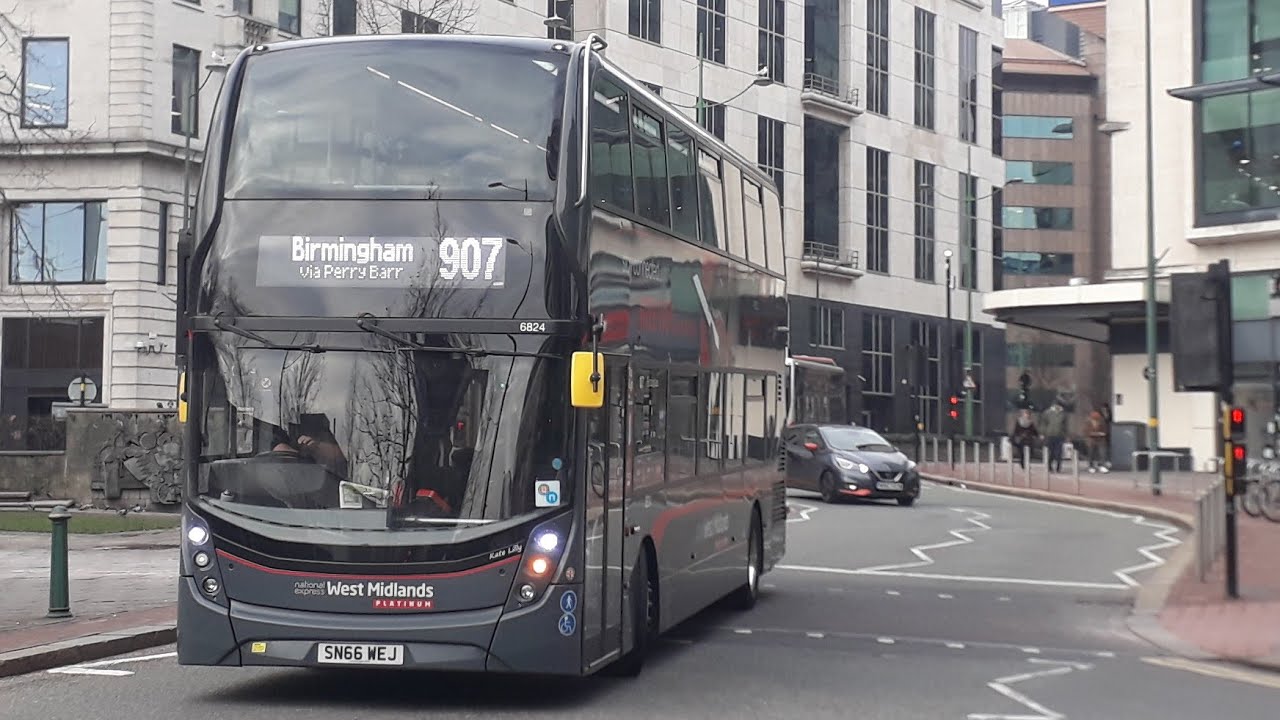 Full Route Visual National Express West Midlands 907 Birmingham To full-route-visual-national-express-west-midlands-907-birmingham-to