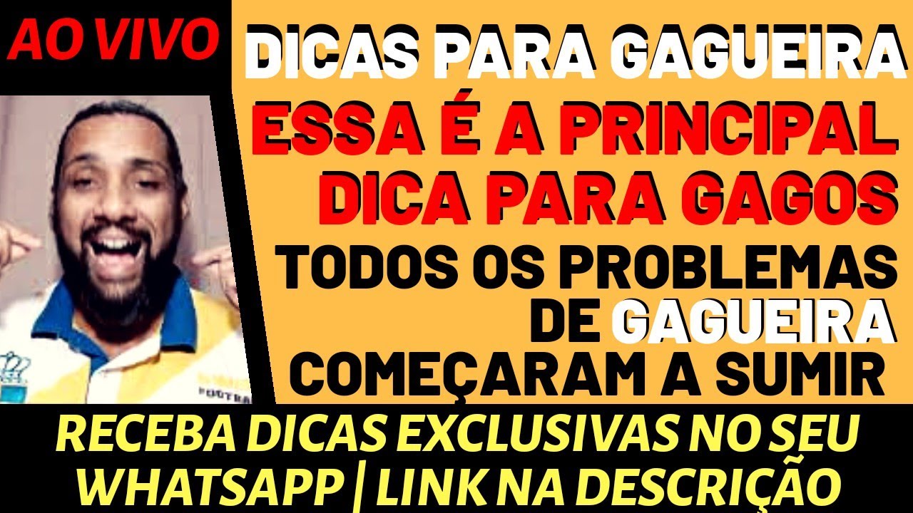 Dicas Para Gagueira Essa é a Principal Dica para Gagos Todos os ...