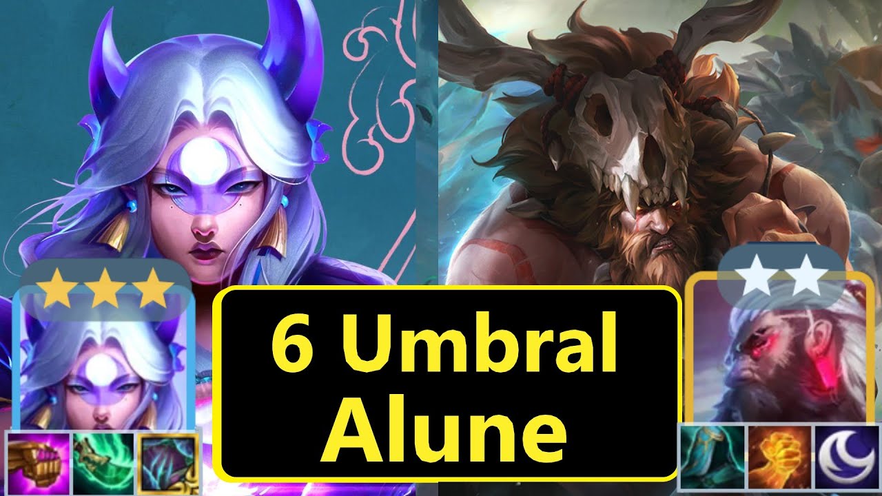 6 Umbral ⭐️⭐️⭐️ Alune Pengus Party Patch 14 12 Tft Comps Full