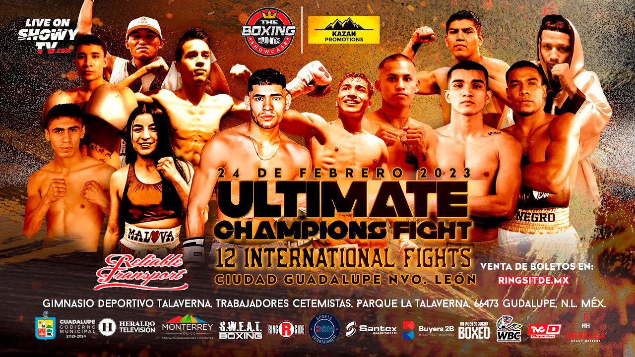ULTIMATE CHAMPIONS FIGHT EVENTO COMPLETO FEB 24 - NUEVO LEON MEXICO BY ...