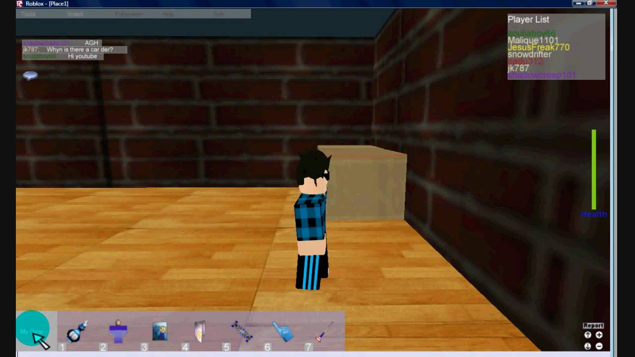 ROBLOX Moonwalk Gear - YouTube