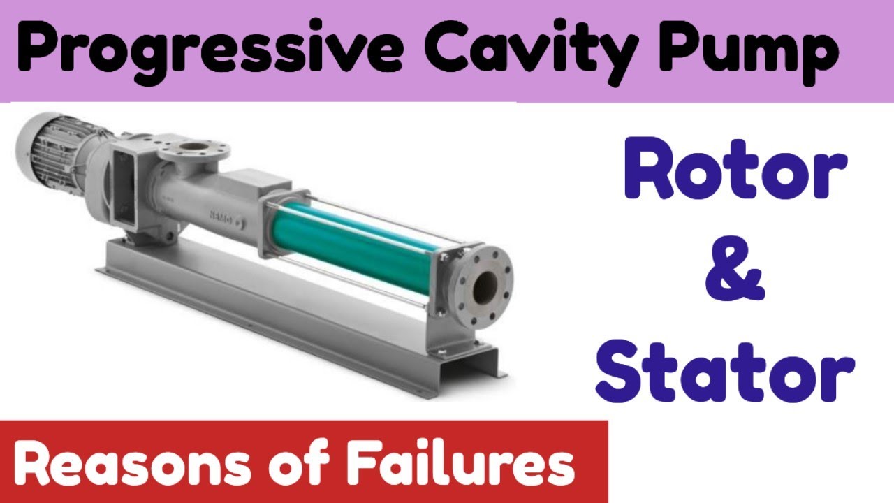 Progressive Cavity Pump in Hindi | Progressive Cavity Pump Failures ...
