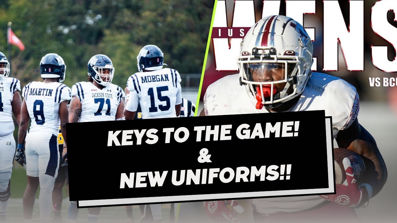 Jackson State New Uniforms!👀 & Keys To The Game - YouTube