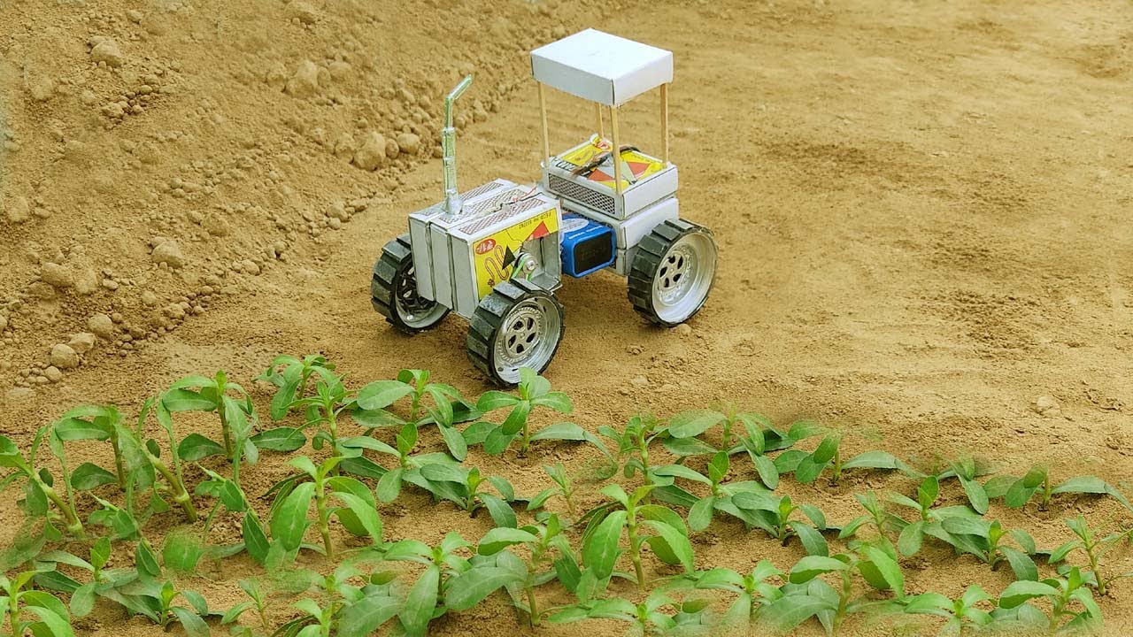 Diy Tractor machine | How to Make Tractor at home - YouTube