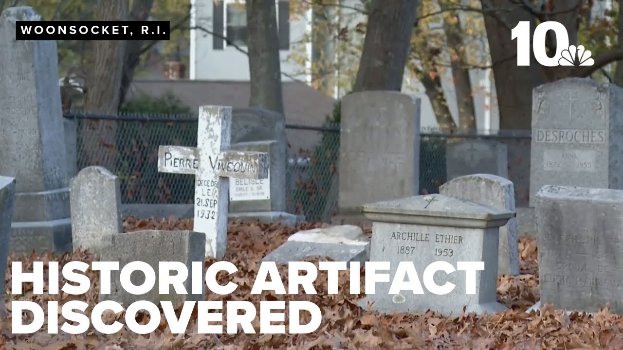 Historic artifact from old cemetery discovered in Woonsocket - YouTube