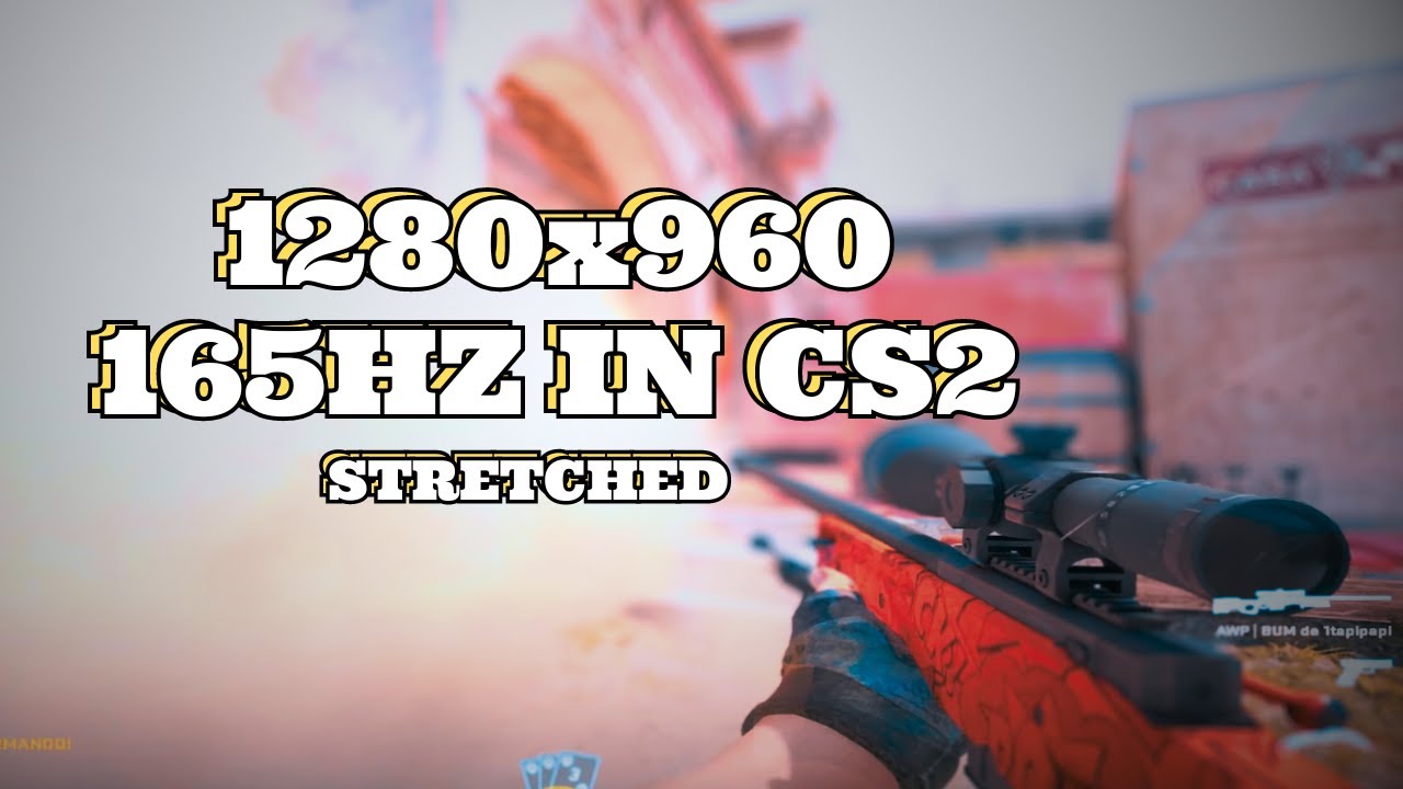 1280x 960 165hz - CS2 stretched - YouTube