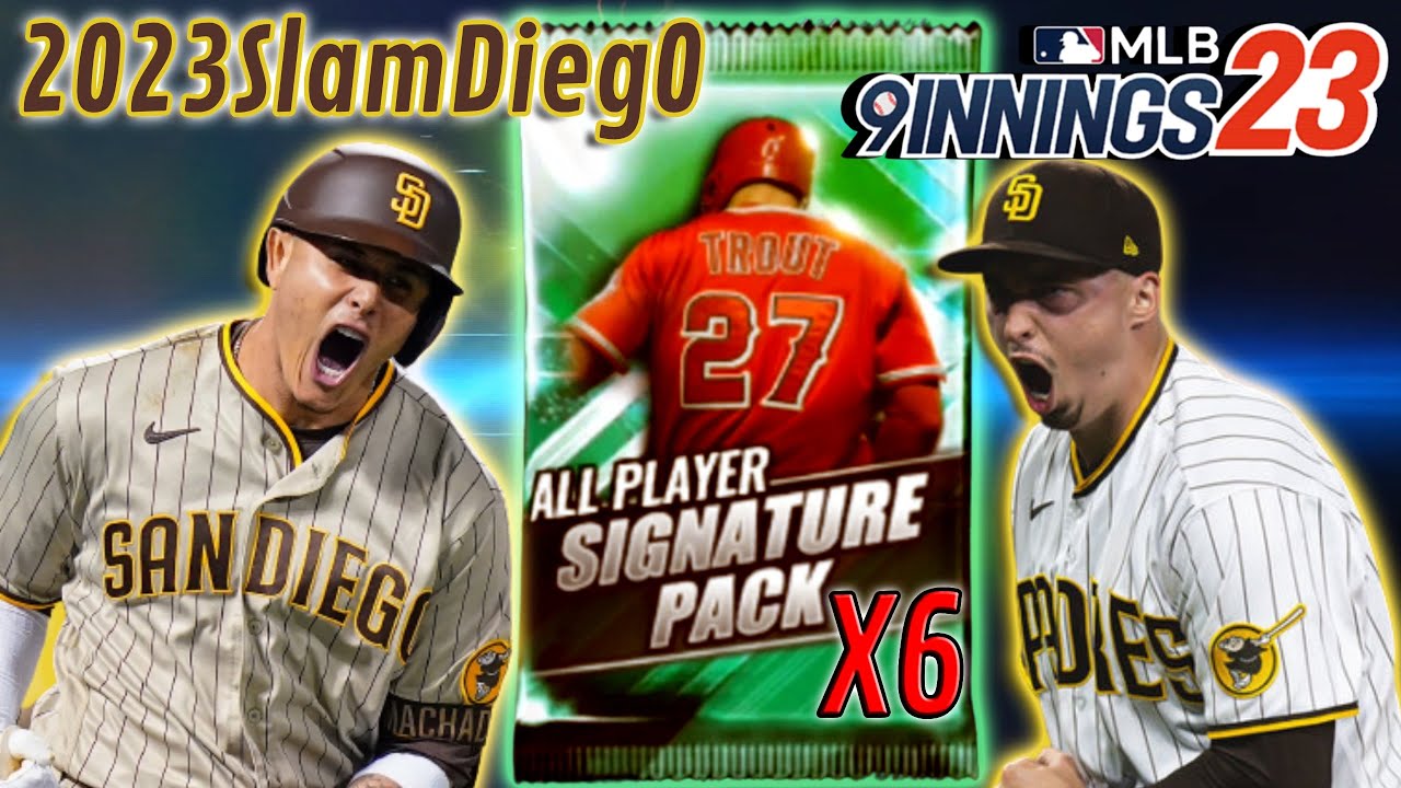 MLB 9 Innings 23 - BEST PADRES PITCHERS WITH SIX SIGNATURE PACKS ...